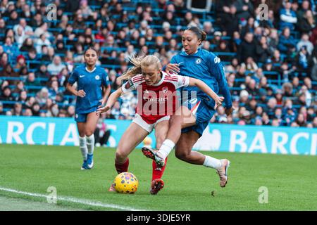 during the Barclays FA Women's Super League match between Chelsea and ...