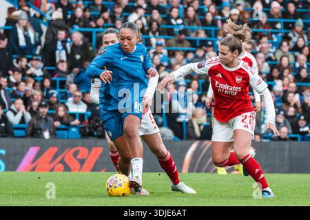 during the Barclays FA Women's Super League match between Chelsea and ...