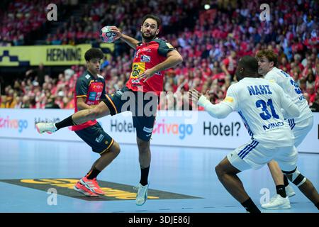 26 January 2026, Denmark, Herning: Handball: European Championship ...