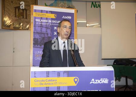 Milan, Circolo Caldara, Per Azione, meeting on "Milan in Safety. Action ...
