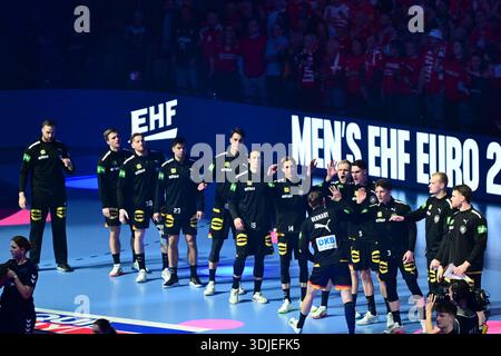 26 January 2026, Denmark, Herning: Handball: European Championship ...