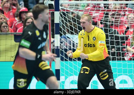 26 January 2026, Denmark, Herning: Handball: European Championship ...