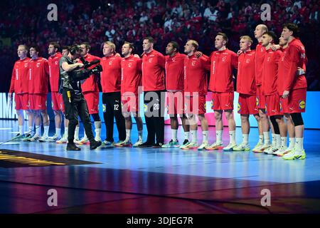 26 January 2026, Denmark, Herning: Handball: European Championship ...