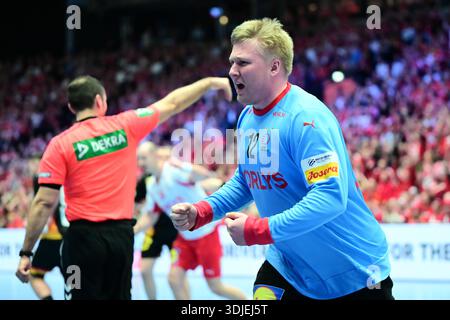 26 January 2026, Denmark, Herning: Handball: European Championship ...