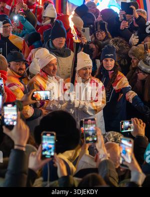Cortina, Milan-Cortina, the journey of the Olympic flame: today in ...