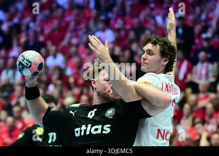 26 January 2026, Denmark, Herning: Handball: European Championship ...