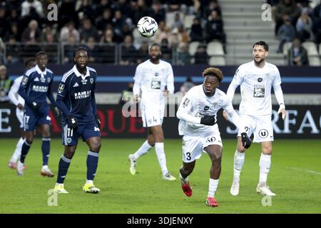 during the French championship Ligue 1 football match between Paris ...