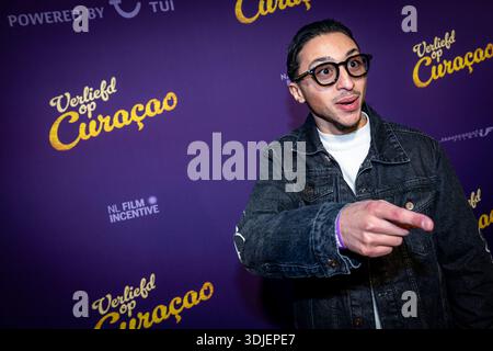 UTRECHT - Yassine Chigri on the red carpet for the premiere of "In Love ...