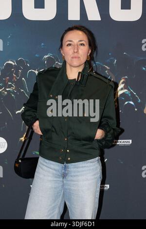 Deborah Grall attends 'Gourou' Paris Film Premiere at Pathe Palace on ...