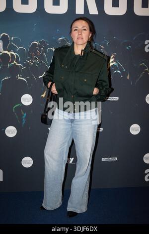 Deborah Grall attends 'Gourou' Paris Film Premiere at Pathe Palace on ...