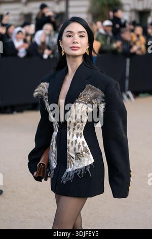 Heart Evangelista attends the Schiaparelli Haute Couture Week Spring ...
