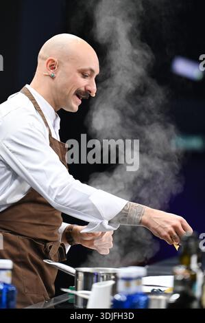 Chef Diego Rossi attends the 31 edition of the Mergers Congress 2026 ...