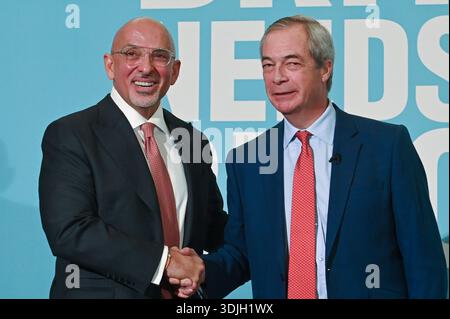 The Nash Room, 116 Pall Mall, London, UK. 12th January 2026. Reform UK ...