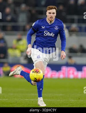 Liverpool, England, 26th January 2026. Jake O’Brien of Everton during ...