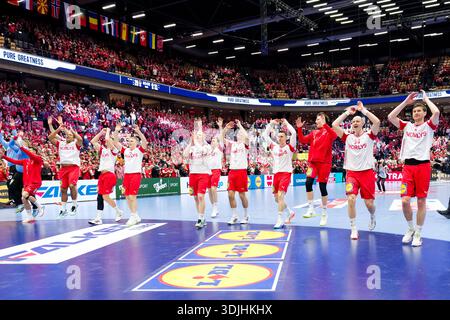 Herning, Denmark. 26th, January 2026. Simon Pytlick of Denmark seen ...