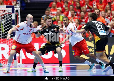 Herning, Denmark. 26th, January 2026. Andreas Wolff (33) of Germany ...