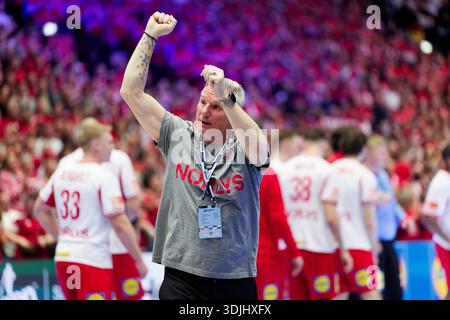 Herning, Denmark. 26th, January 2026. Simon Pytlick (43) of Denmark ...