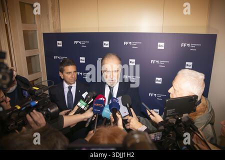 Milan, Fondazione Fiera Milano, Largo Domodossola, laying of the first ...