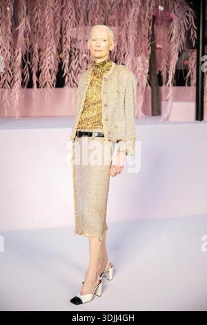 Tilda Swinton attends CHANEL Haute Couture Spring/Summer 2026 Runway ...