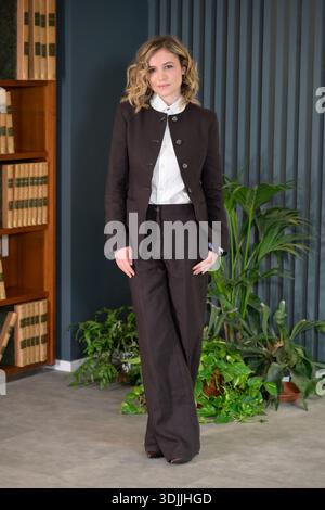 Noemi Brando attends the photocall of Rai tv series L'invisibile-La ...