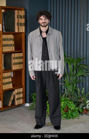Giacomo Stallone attends the photocall of Rai tv series L'invisibile-La ...