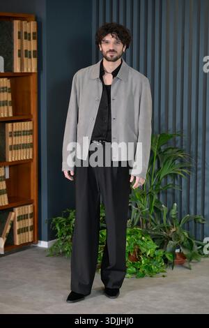 Giacomo Stallone attends the photocall of Rai tv series L'invisibile-La ...