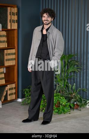 Giacomo Stallone attends the photocall of Rai tv series L'invisibile-La ...