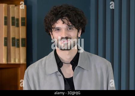 Giacomo Stallone attends the photocall of Rai tv series L'invisibile-La ...