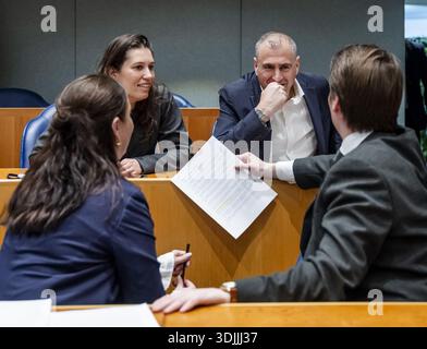 THE HAGUE - Annelotte Lammers (Markuszower Group) during the public ...