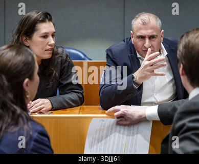 THE HAGUE - Annelotte Lammers (Markuszower Group) during the public ...