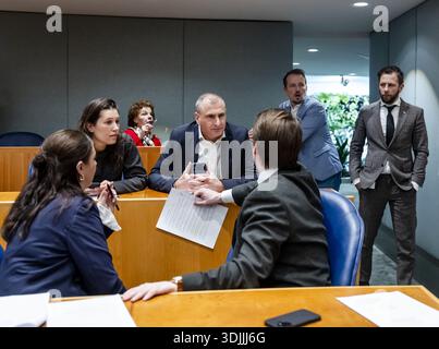 THE HAGUE - Annelotte Lammers (Markuszower Group) during the public ...
