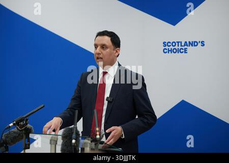 Edinburgh Scotland, UK 27 January 2026. Fergus Ewing MSP at the ...