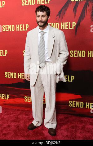 Ca. 21st Jan, 2026. Dylan O'Brien at arrivals for SEND HELP Premiere ...