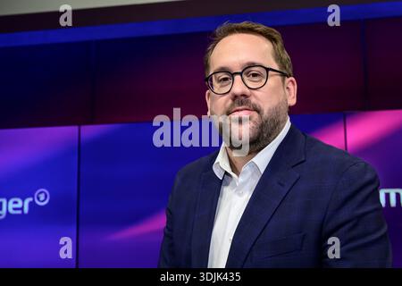 GER, Berlin, studio, guest on - maischberger, political talk show, TV ...