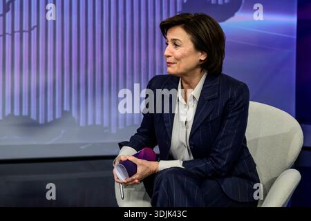 GER, Berlin, studio, guest on - maischberger, political talk show, TV ...