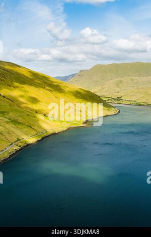 Killary Harbour or Killary fjord, a stunning fjord in the west of ...