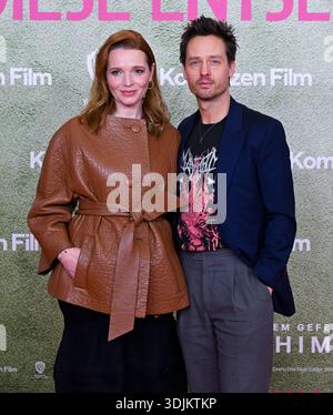 27 January 2026, Bavaria, Munich: Joachim Meyerhoff (l), author, and ...