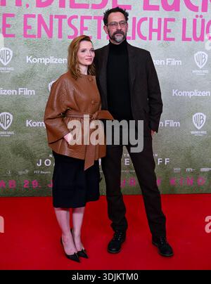 27 January 2026, Bavaria, Munich: Joachim Meyerhoff (l), author, and ...