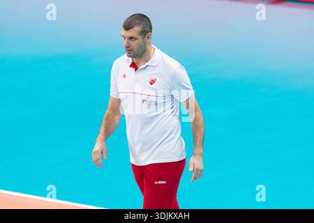 Crvena Zvezda Beograd during Allianz Milano vs Crvena Zvezda Beograd ...
