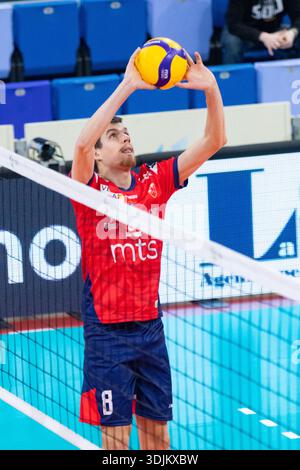 Crvena Zvezda Beograd during Allianz Milano vs Crvena Zvezda Beograd ...