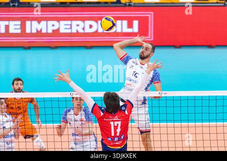 Crvena Zvezda Beograd during Allianz Milano vs Crvena Zvezda Beograd ...