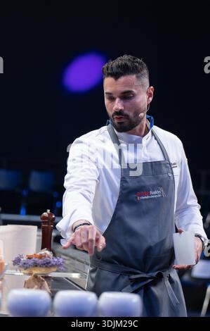 Chef Jesus Camacho during the 31 edition of the Mergers Congress 2026 ...