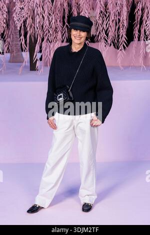 Ines De La Fressange attends CHANEL Haute Couture Spring/Summer 2026 ...