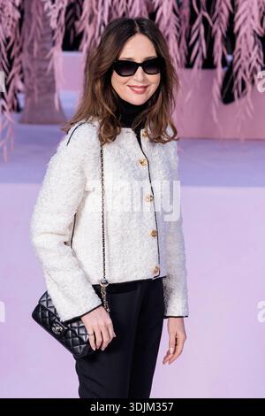 Elsa Zylberstein attends CHANEL Haute Couture Spring/Summer 2026 Runway ...