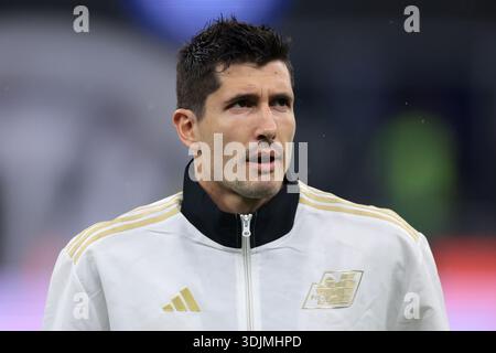 Milan, Italy, 23rd January 2026. Simone Scuffet of Pisa SC looks on ...