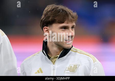 Milan, Italy, 23rd January 2026. Simone Scuffet of Pisa SC looks on ...