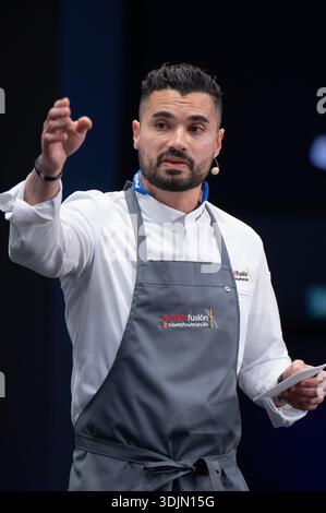 Chef Jesus Camacho during the 31 edition of the Mergers Congress 2026 ...