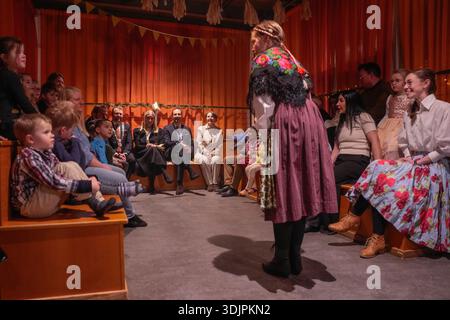 Fredrikstad 20260128. Crown Princess Mette-Marit visits Fredrikstad ...