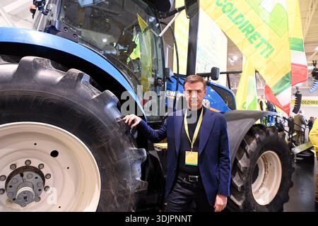 Milan, Coldiretti General Assembly at Superstudio Maxi, Ettore Prandini ...