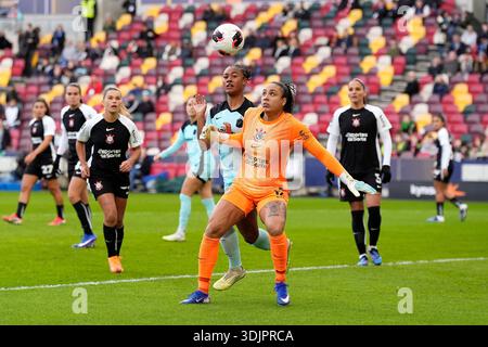 SC Corinthians goalkeeper Leticia Izidoro during the FIFA Women's ...